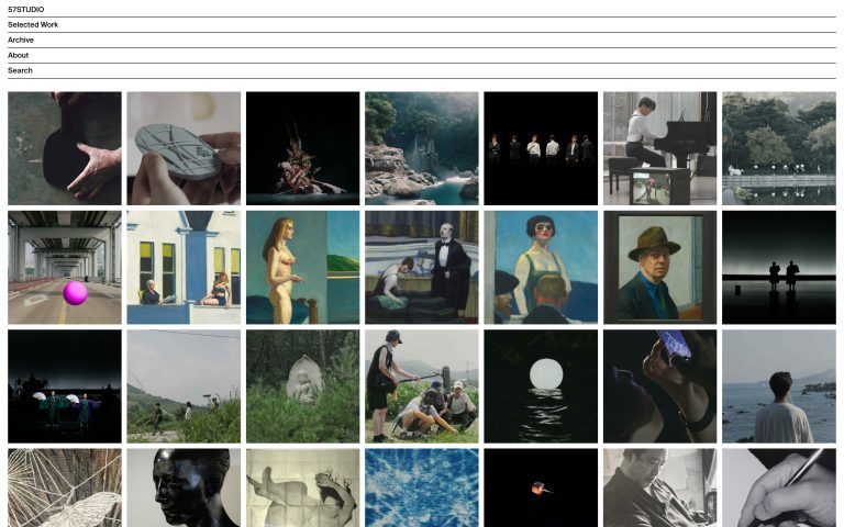 57STUDIO 웹사이트 프로젝트 - 아마도 스튜디오